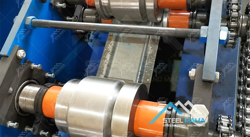 Automatic Metal Garage Door Slats Making Machine Euro Type Shutter Door Roll Forming Machine ...