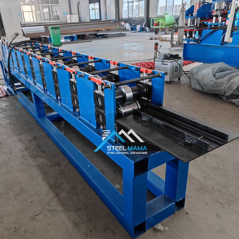 High Performance Construction Profile U Purlin Steel Forming Machine Automatic Steel Frame U ...