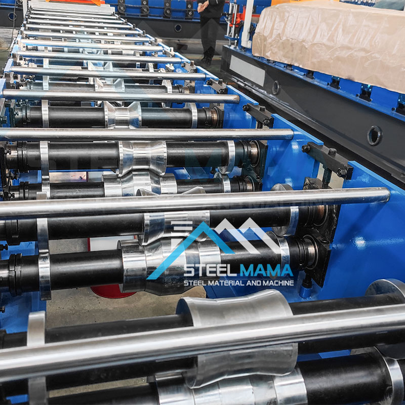 Metal Roofing Sheet Panel 625 Trapezoidal Ridge Cap Roll Forming ...