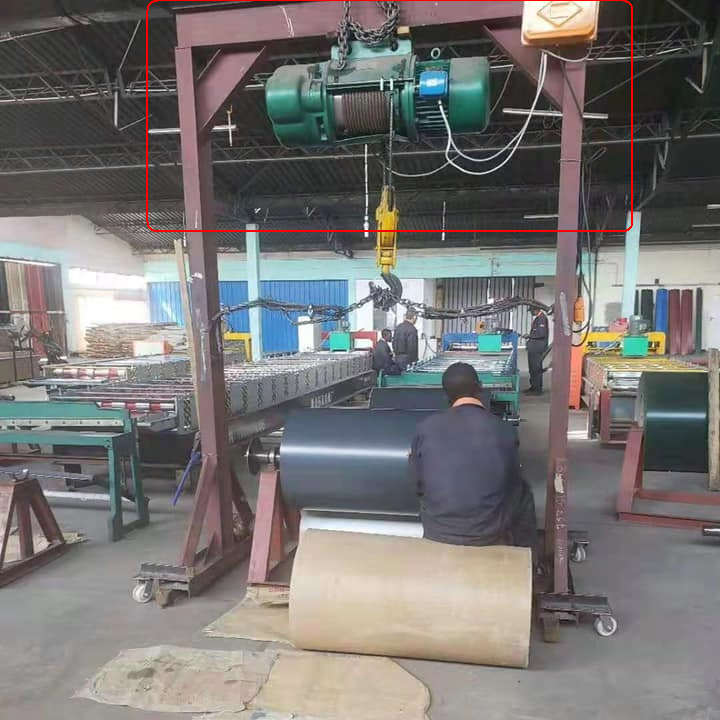 Forklift and Crane,Steel coil,Steel building material,Forming machine ...
