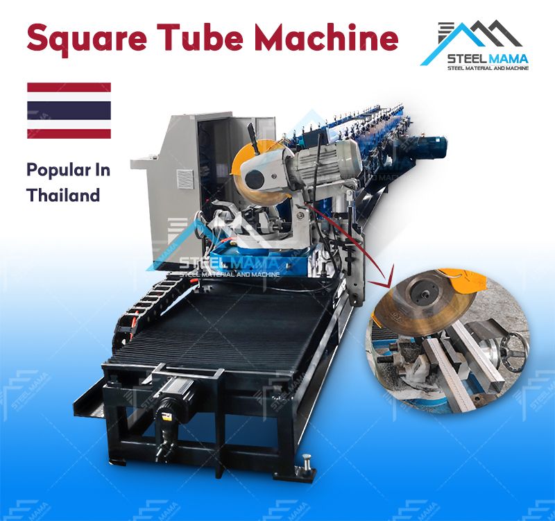 Thailand Popular High Speed Full Automatic Metal Square Tube Cold Roll ...