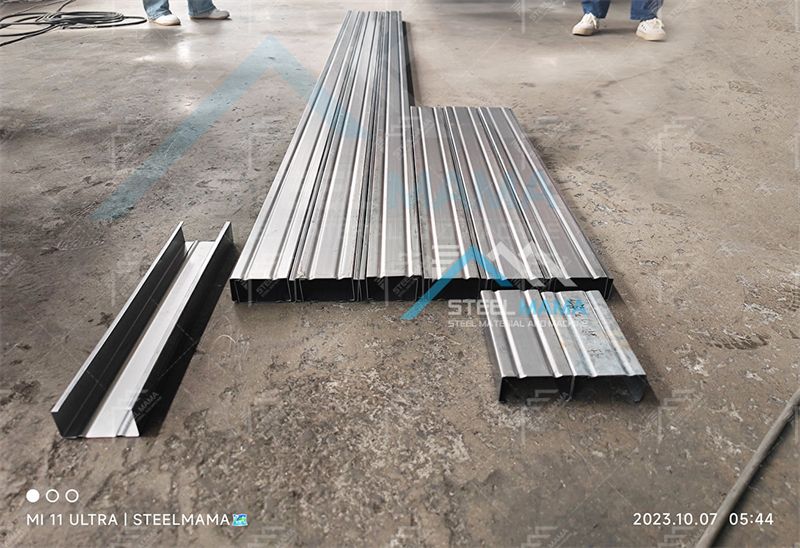 Honduras Popular New Type Full Automatic C Purlin Roll Forming Machine ...