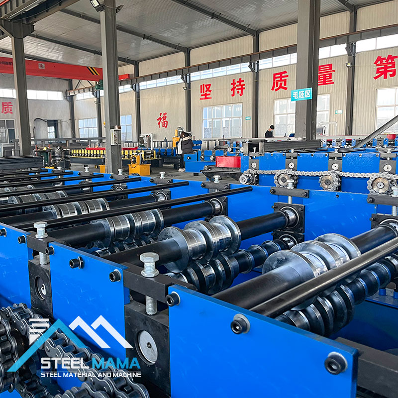 Peru Popular Full Automatic Stainless Steel Sheet Floor Decking Roll ...