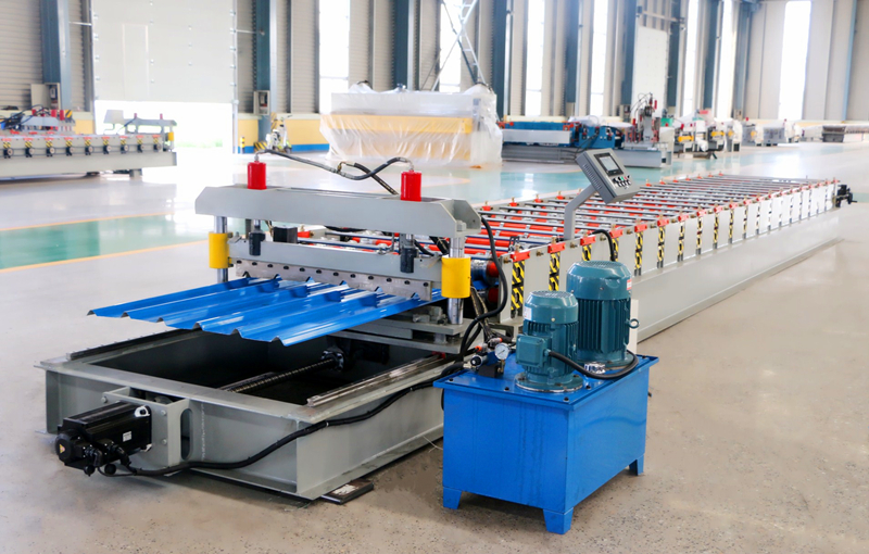 Trapezoid Roof Sheet Machine,roll forming machine,Roofing sheet machine ...