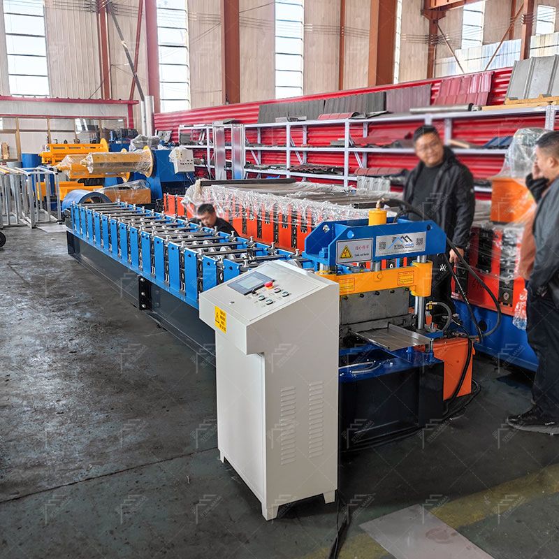 Russia Popular Full Automatic Self Lock Standing Seam Roofing Sheet ...